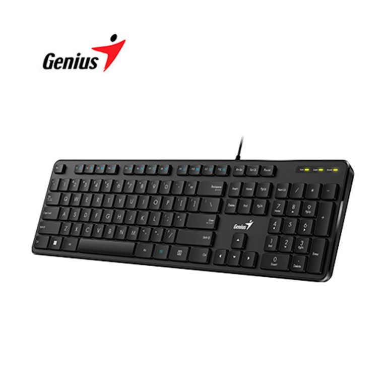 TECLADO GENIUS SLIMSTAR M200 USB MULTIMEDIA BLACK – COMPU-SISTEMAS DEL ...