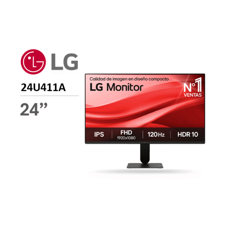 MONITOR 24″ LG 24U411A-B FHD IPS 120HZ – COMPU-SISTEMAS DEL PERU SAC